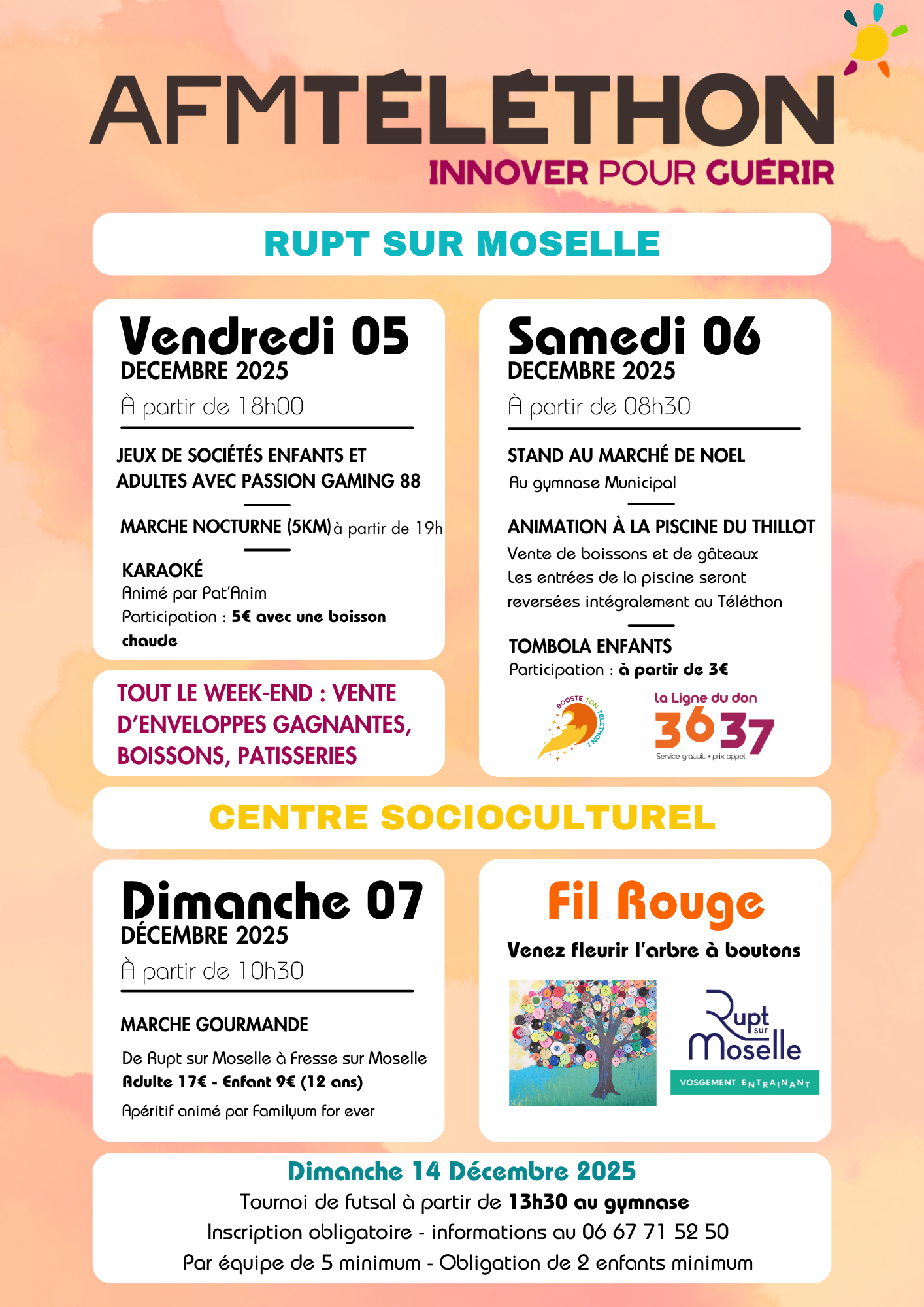 Téléthon 2025 - Rupt-sur-Moselle